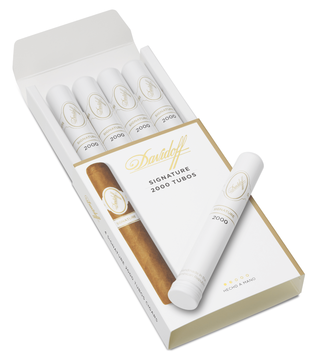 Davidoff Signature 2000 Tubos - Box of 4 Cigars - Regency Cigar