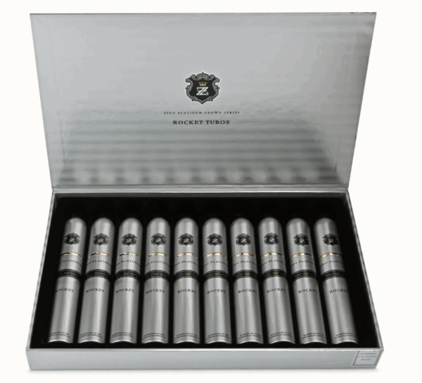 Zino Platinum Crown Rocket Tubos Box of 10 Cigars
